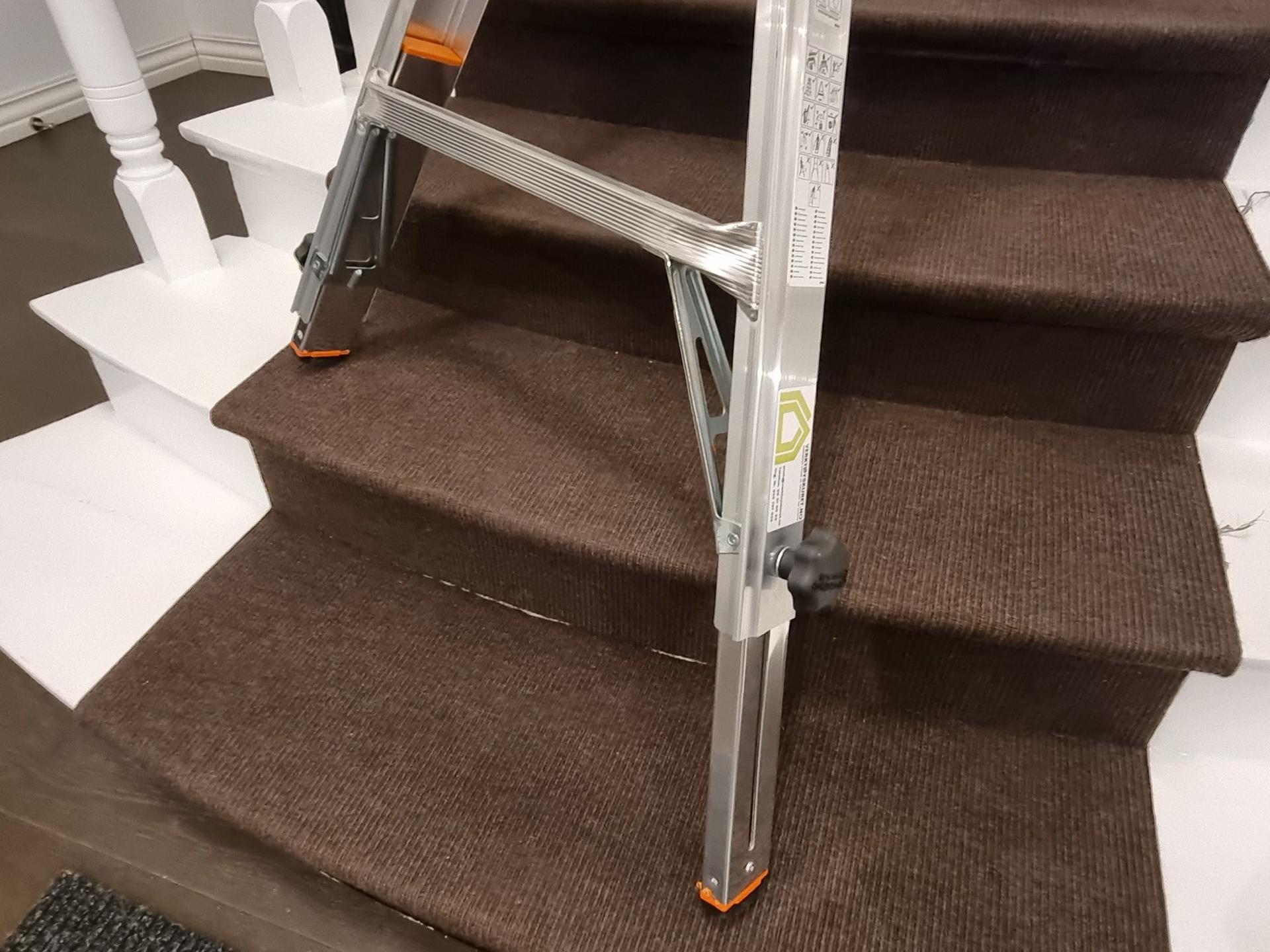 trappestige , gardintrapp , stige til trapp , teleskopstige ...