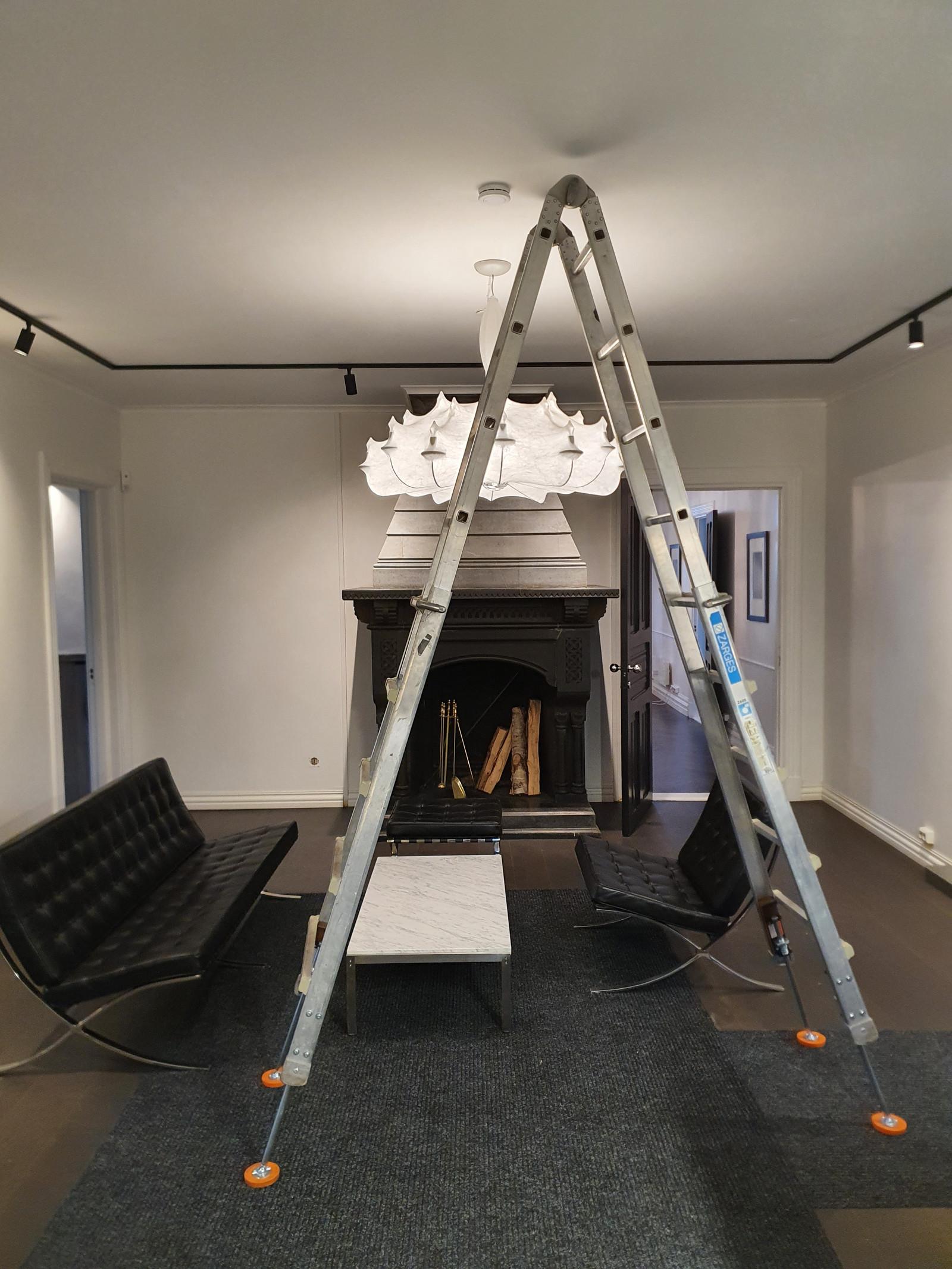 trappestige , gardintrapp , stige til trapp , teleskopstige ...